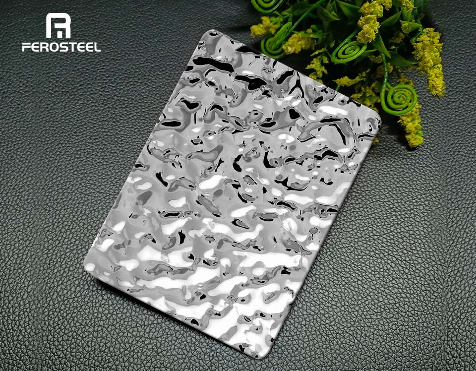 WR-G71 Customized Medium Wave Water Ripple Finish Stainless Steel Sheet ... WR-G71 Customized Medium Wave Water Ripple Finish Stainless Steel Sheet ...